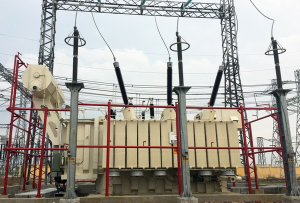 Đóng điện MBA 220kV do EEMC cung cấp tại TBA 500kV Thường Tín
